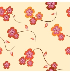 Spring floral background Royalty Free Vector Image