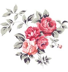 Fancy roses dotty cream background vector by NannaDesign - Image ...