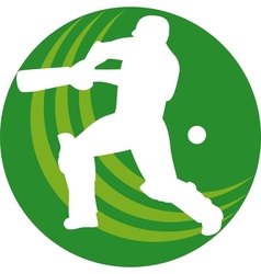 Cricket bat vector by Tribaliumvs - Image #1657229 - VectorStock