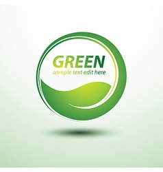 Green earth Royalty Free Vector Image - VectorStock