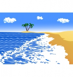 Sea sand seamless pattern Royalty Free Vector Image