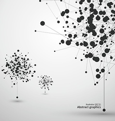Molecule abstract Royalty Free Vector Image - VectorStock