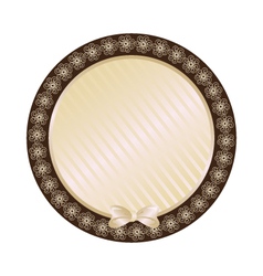 Round background Royalty Free Vector Image - VectorStock