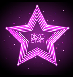 Theater sign star Royalty Free Vector Image - VectorStock