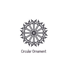 Line art logo templates Royalty Free Vector Image