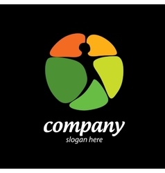 Star man logo Royalty Free Vector Image - VectorStock