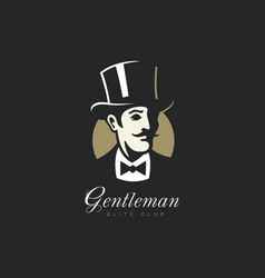 Old man logo Royalty Free Vector Image - VectorStock