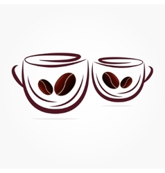 Coffee logo Royalty Free Vector Image - VectorStock