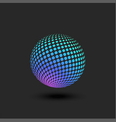 Square world pattern logo concept design symbol Vector Image