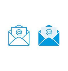 Email notification icon Royalty Free Vector Image