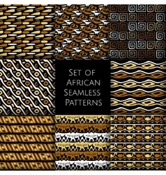 African tribal art traditional africa seamless Vector Image