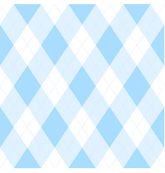 Seamless argyle pattern diamond shapes background Vector Image