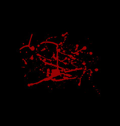 Pixel art blood splatter animation Royalty Free Vector Image