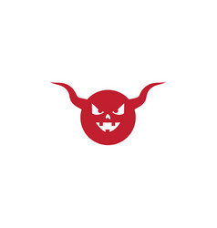 Devil logo Royalty Free Vector Image - VectorStock