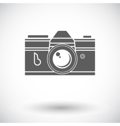 Grunge camera Royalty Free Vector Image - VectorStock