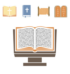 Christianity religion timeline infographics Vector Image