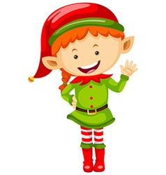 Little elf Royalty Free Vector Image - VectorStock