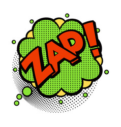 Pop art style sticker Royalty Free Vector Image