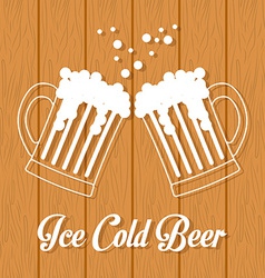 Cold beer vector by AlexeyPushkin - Image #1333314 - VectorStock