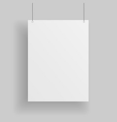 Announcement blank sheet concept Royalty Free Vector Image