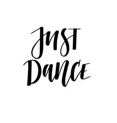 Just chill slogan handwritten with cursive Vector Image