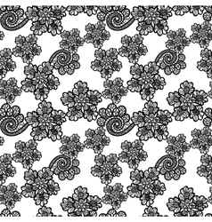 Seamless lace pattern Royalty Free Vector Image