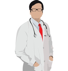 Doctor set Royalty Free Vector Image - VectorStock