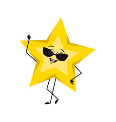 Happy star Royalty Free Vector Image - VectorStock