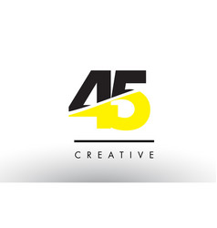 4 logo four number Royalty Free Vector Image - VectorStock