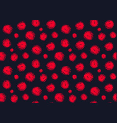 Seamless modern messy polka dot pattern Royalty Free Vector