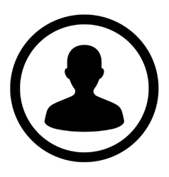 User member avatar face profile icon Royalty Free Vector