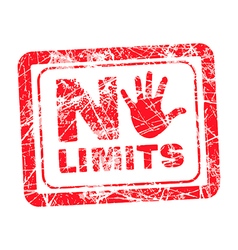 No exceptions rubber stamp Royalty Free Vector Image