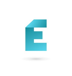 Abstract letter e as a logo vector by msjeje - Image #6830186 - VectorStock