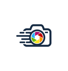 Fast gear logo icon design Royalty Free Vector Image