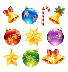 Christmas decorations Royalty Free Vector Image