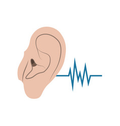 Man with ear Royalty Free Vector Image - VectorStock