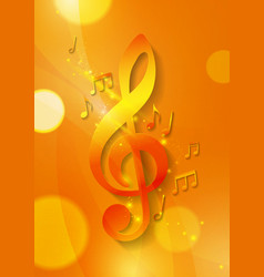 Orange bubble background Royalty Free Vector Image