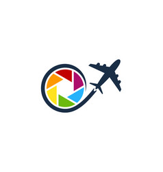 Mountain compass logo icon design Royalty Free Vector Image