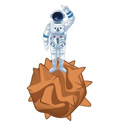 Space exploration and planets cartoon Royalty Free Vector