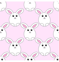 Rabbit Doodle Cartoon pattern Vector Image by incomible - Image #987449 ...