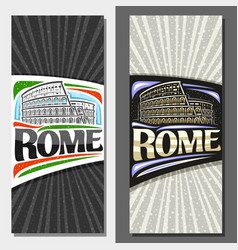 Logo for rome Royalty Free Vector Image - VectorStock