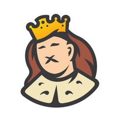 Antique lady sign Royalty Free Vector Image - VectorStock