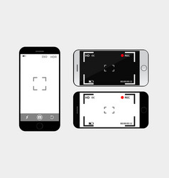 Mobile ui design with login Royalty Free Vector Image