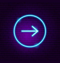 User neon sign Royalty Free Vector Image - VectorStock