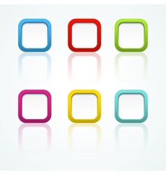 Gray interface buttons and sliders 3d set of ui Vector Image