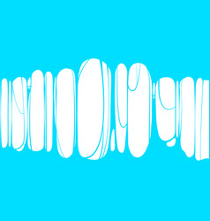 Sticky slime violet template banner with copy Vector Image