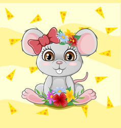 Sweet mouse Royalty Free Vector Image - VectorStock