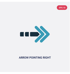 Pointing right emoticon Royalty Free Vector Image