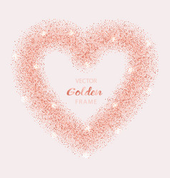 Happy valentines day greeting card with pink Vector Image