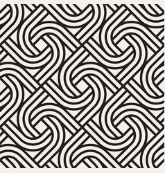 Seamless lines mosaic pattern modern stylish Vector Image